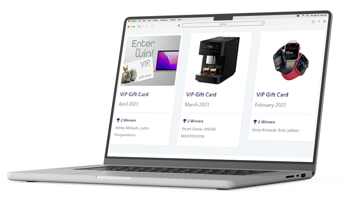 The VIP Club – Email marketing that connects you with your clients